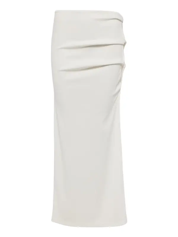 Christopher Esber Cutout Jersey Maxi Skirt - White