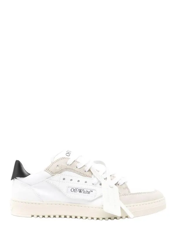 Off-White 5.0 Leather Sneakers - White