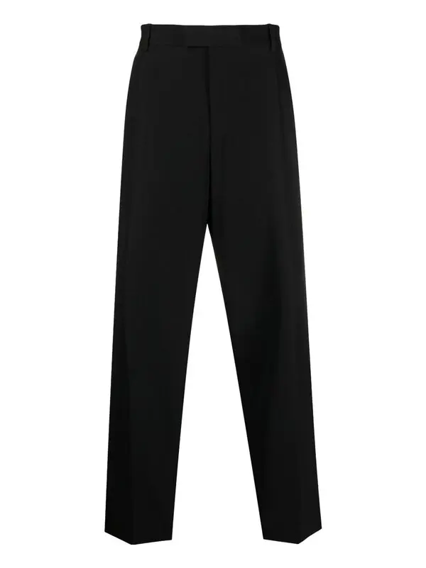 Off-White Straight Leg Trousers - Black