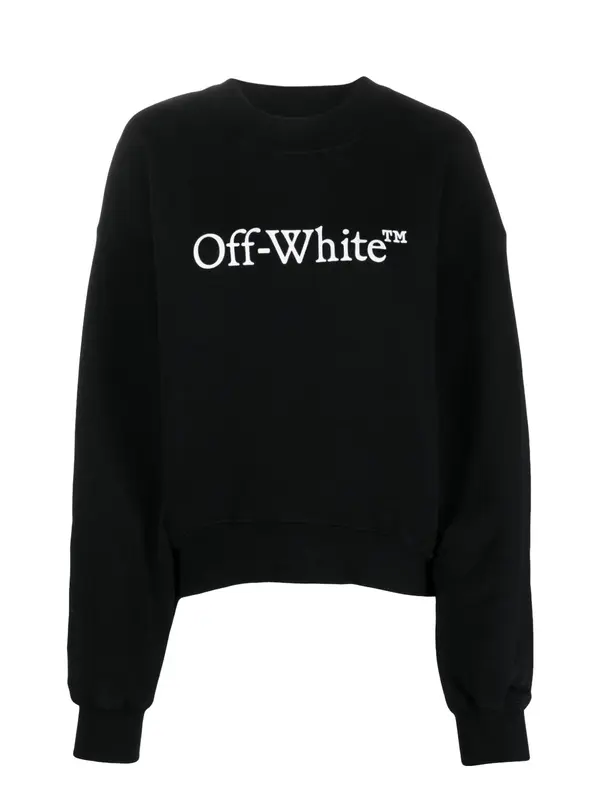 Off-White Logo-print Sweatshirt - Black
