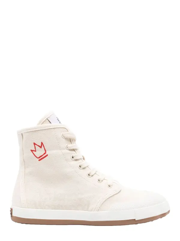 VIVIENNE WESTWOOD Animal Gym Hi-top Sneakers - Neutrals