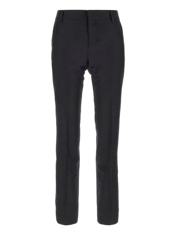 Ami Tailored Wool Trousers - Grey