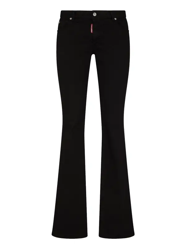 Dsquared2 Twiggy Flared Jeans - Black