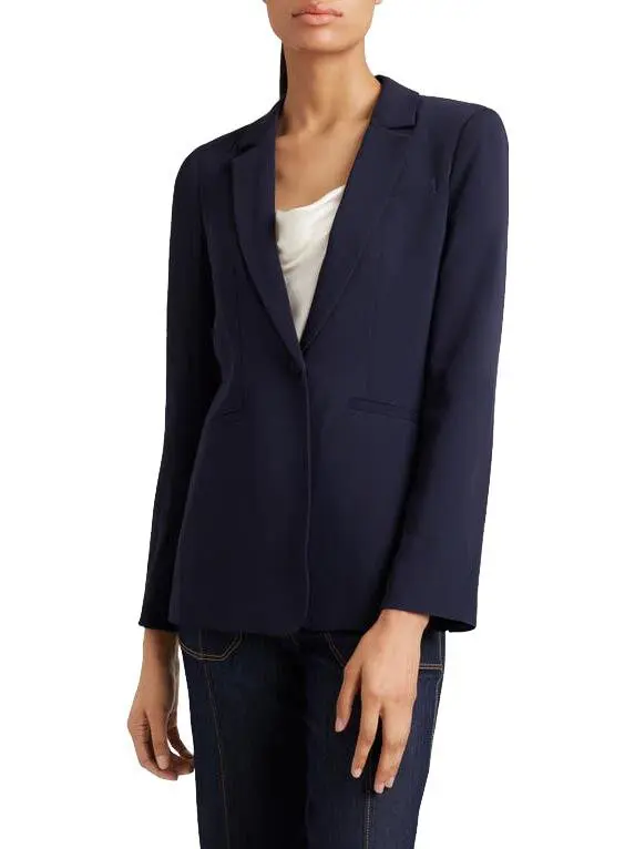 Cinq À Sept Karlie One-button Blazer - Navy
