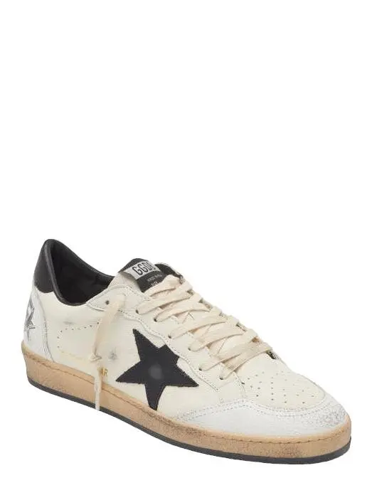GOLDEN GOOSE Ball Star Low-top Sneakers - White/ Black