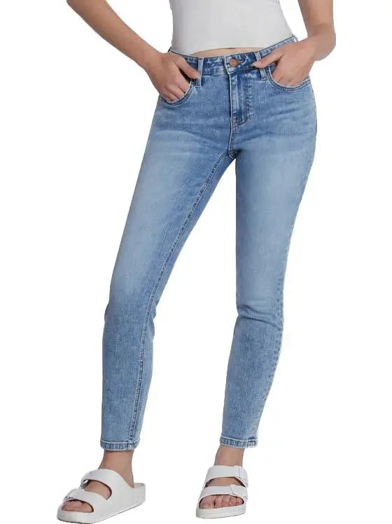 HINT OF BLU Kind Ankle Skinny Jeans - Bubble Blue
