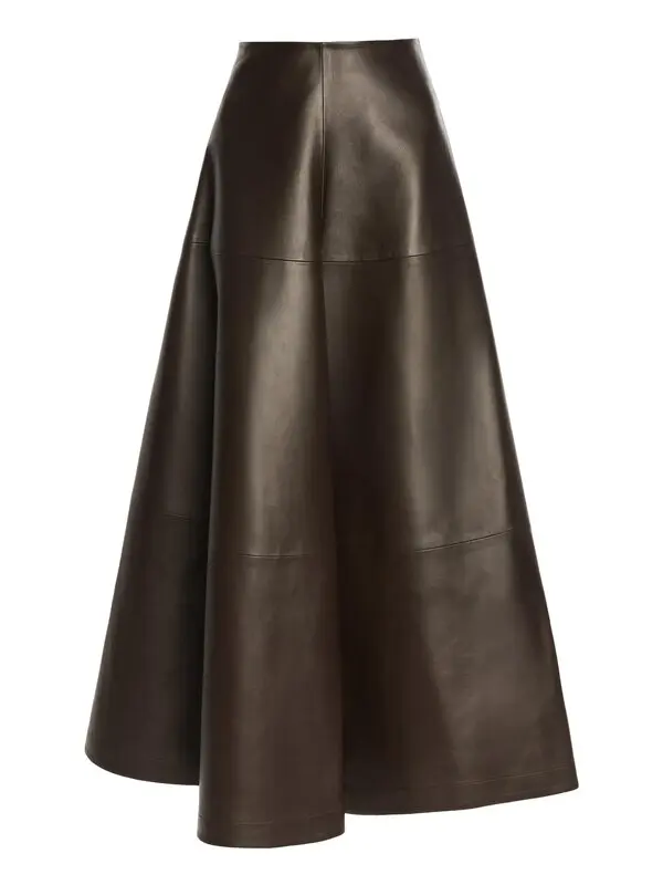 Altuzarra Varda A-line Skirt - Fudge