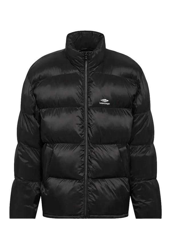 Balenciaga 3b Sports Icon Padded Ski Jacket - Black