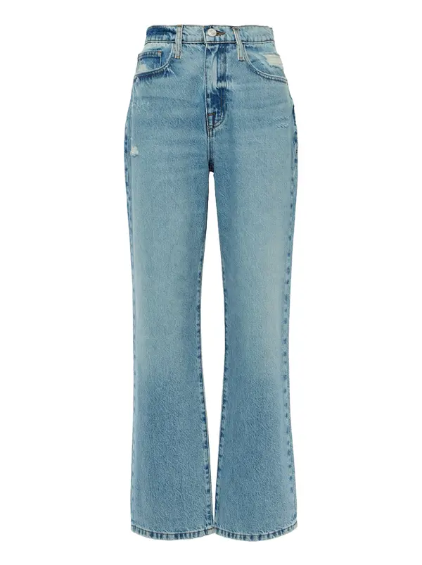 FRAME Le Jane Ankle Straight Jeans - Blue