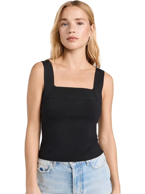 Simkhai Madine Tank Top - Black