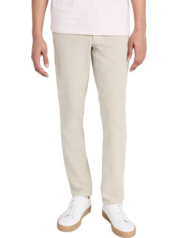 Faherty Brand Stretch Terry Five-pocket Pants - Stone