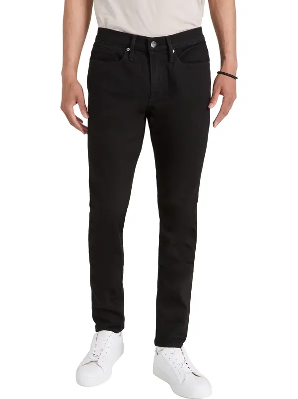 FRAME L'homme Skinny Jeans - Noir