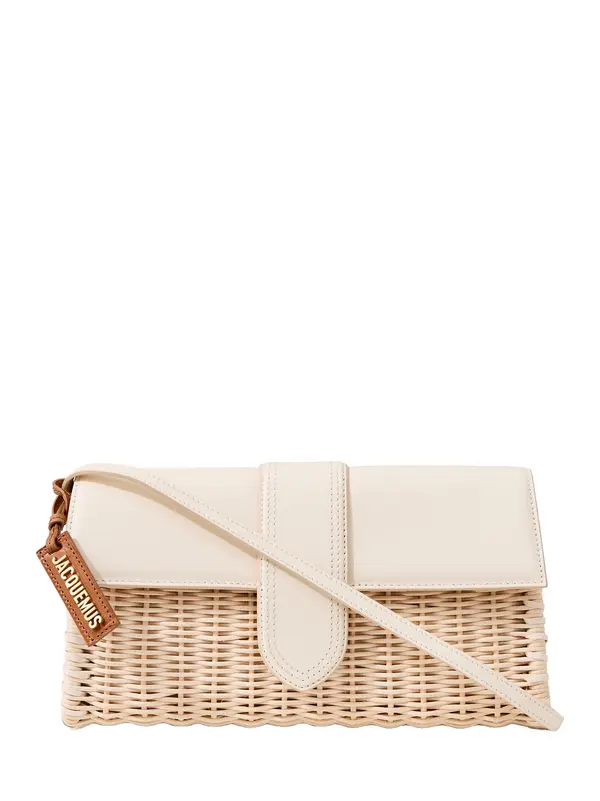 Jacquemus Le Bambino Long Osier Bag - Ivory