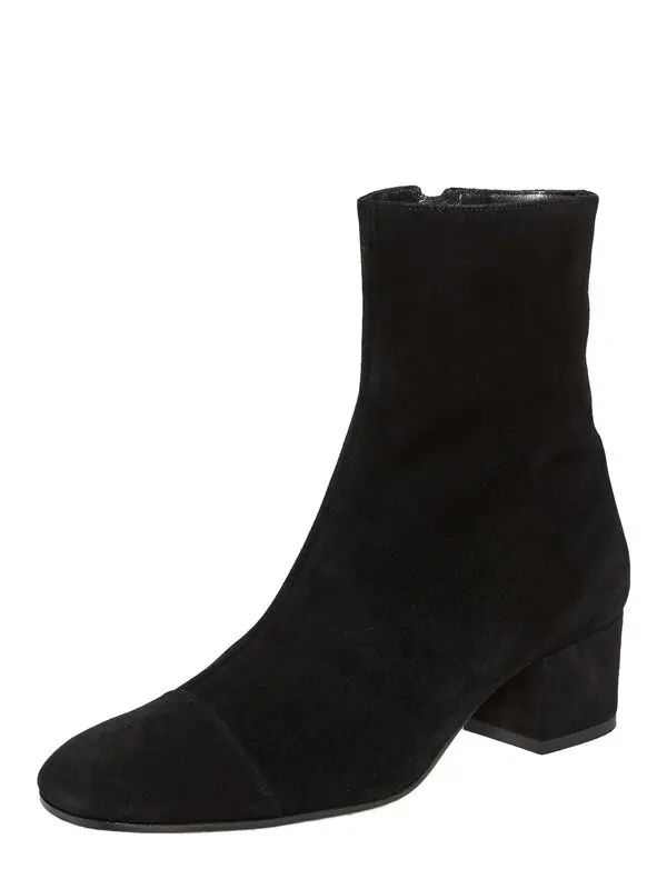 Staud Aimee Short Boots - Black