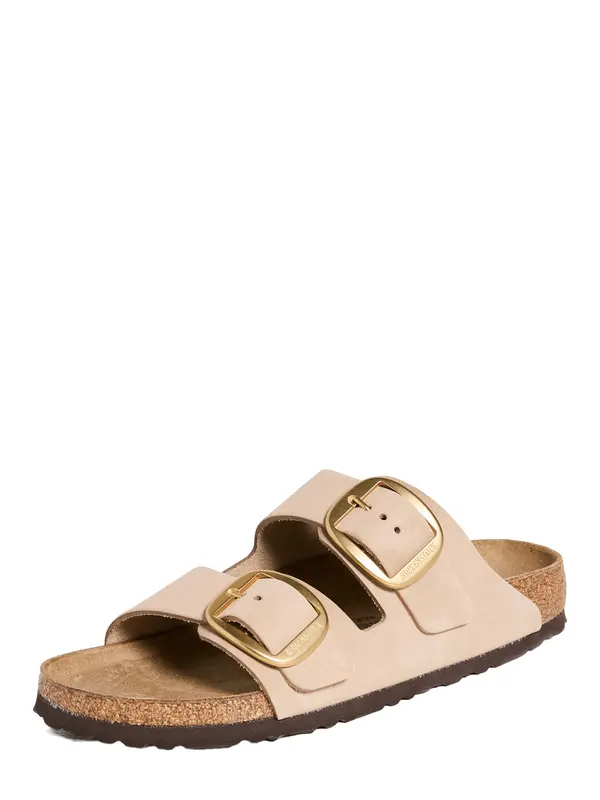 BIRKENSTOCK Arizona Big Buckle Sandals - Sandcastle