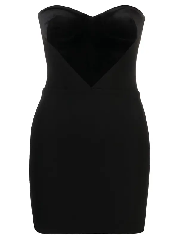 Alex Perry Gibson Mini Dress - Black