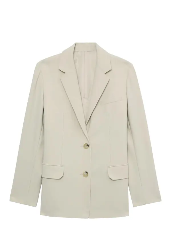 Helmut Lang Tailored Single-breasted Blazer - Neutrals