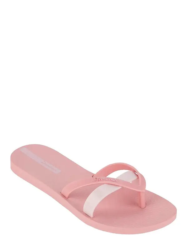 Ipanema Kirei Silk Flip Flop - Pink/pink