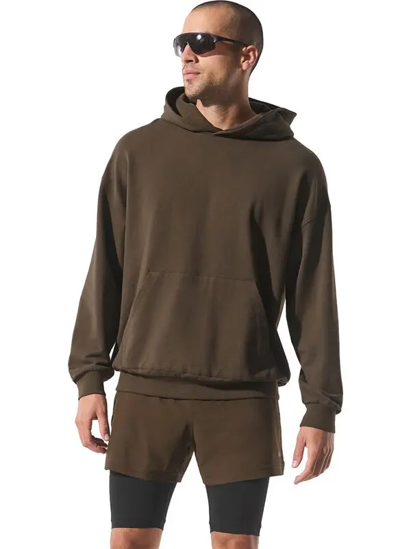 Alo Yoga Double Take Hoodie - Espresso
