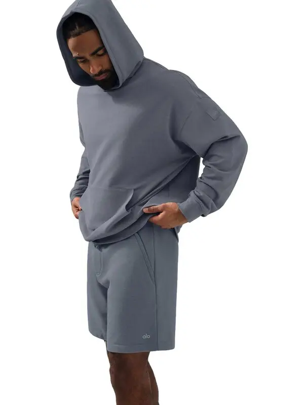 Alo Yoga Double Take Hoodie - Steel Grey