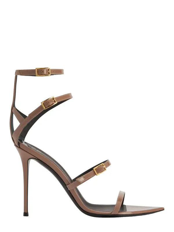 GIUSEPPE ZANOTTI Intriigo Abely 105mm Sandals - Brown