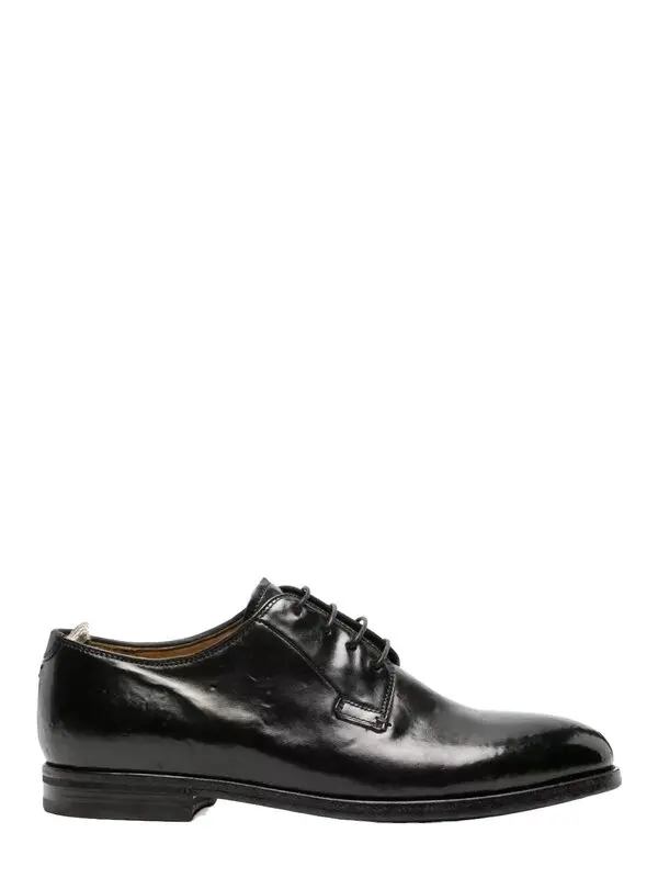 Officine Creative Major 001 Leather Derby Shoes - Black