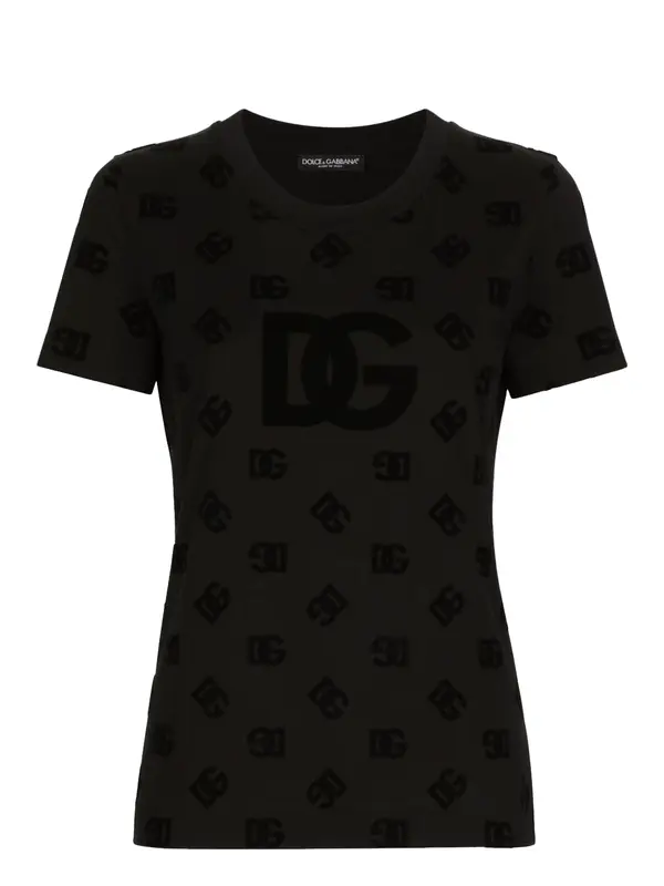 Dolce & Gabbana Logo-print T-shirt - Black