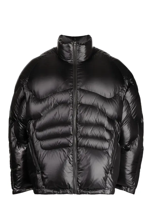 Natasha Zinko Zip-up Puffer Jacket - Black
