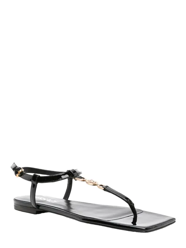 Versace Medusa '95 Leather Sandals - Black