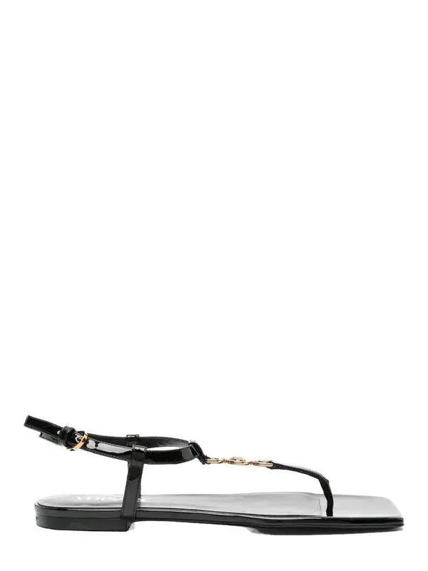Versace Medusa '95 Leather Sandals - Black