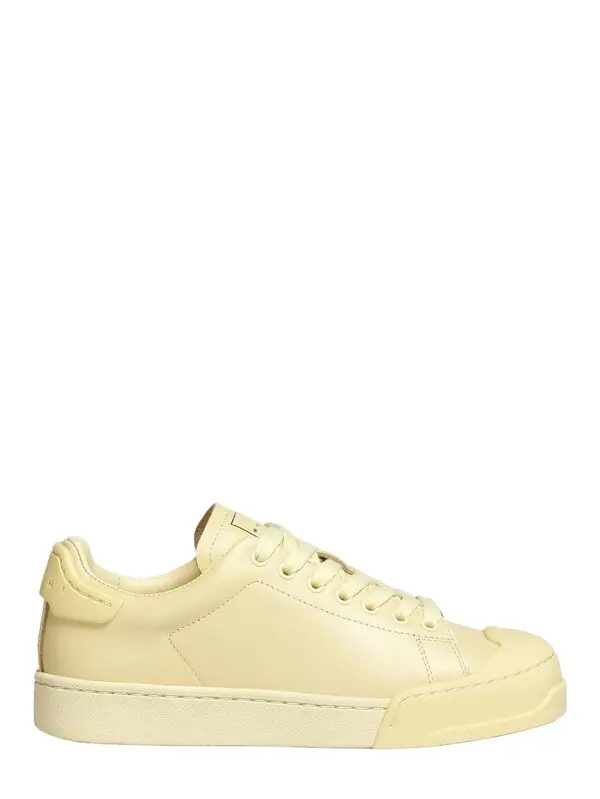 Marni Dada Bumper Leather Sneakers - Yellow