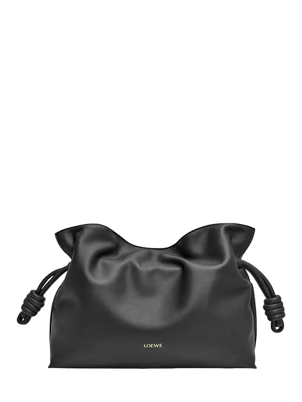 Loewe Flamenco Clutch Bag - Black