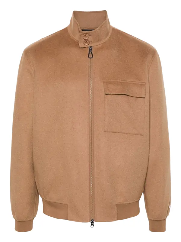 PALTO' Arturo Bomber Jacket - Brown