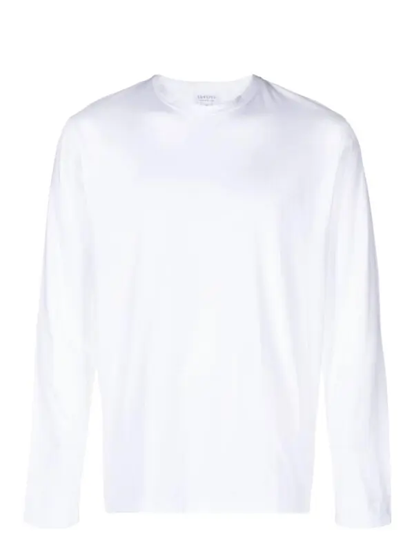 Sunspel Crew-neck Cotton T-shirt - White