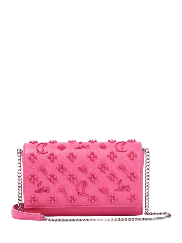 CHRISTIAN LOUBOUTIN Paloma Clutch - Pink