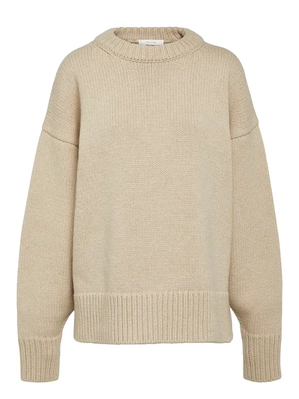 THE ROW Ophelia Wool And Cashmere Sweater - Beige