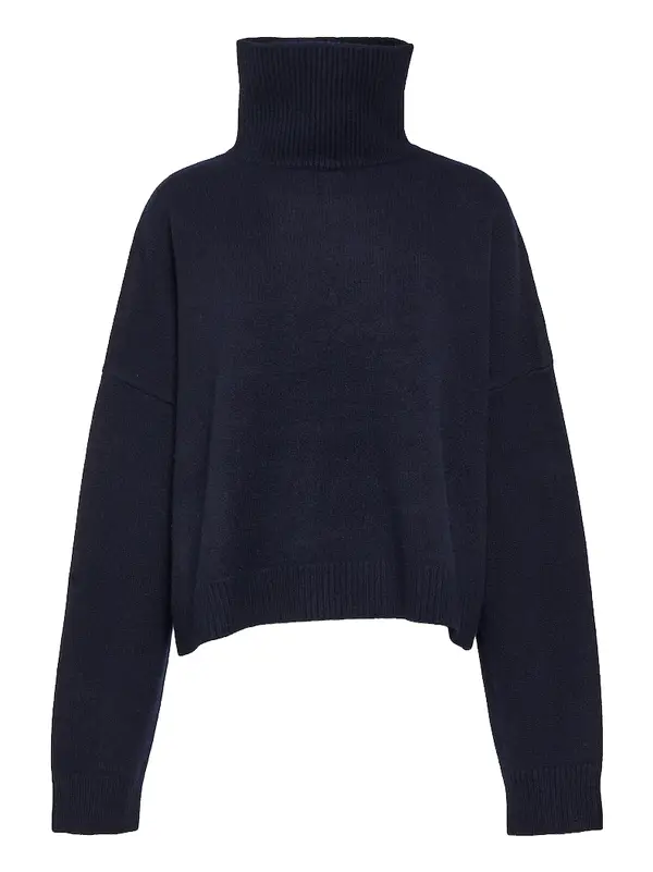 THE ROW Ezio Wool-cashmere Sweater - Blue