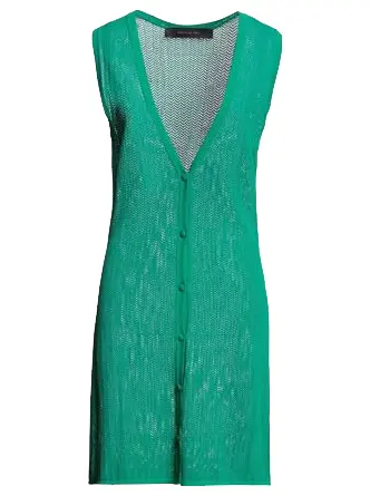 Federica Tosi Mini Shirt Dress - Green