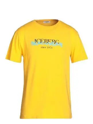 Iceberg T-shirt Size Cotton, Elastane - Yellow
