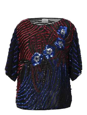 P.a.r.o.s.h Sequined Top - Blue
