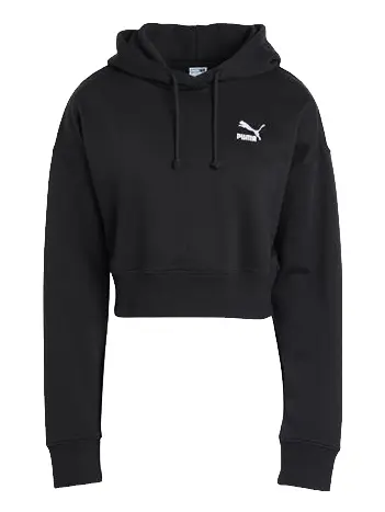 PUMA Cotton-blend Terry Hoodie - Black