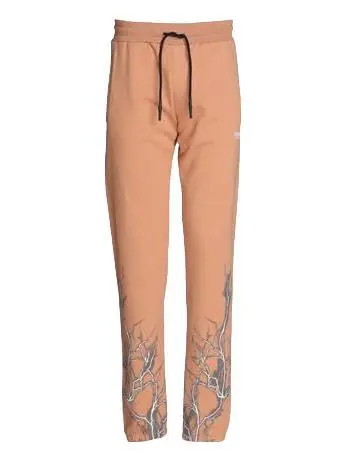PHOBIA ARCHIVE Terracotta Pants With Grey Lightning Pants Size Cotton - Beige