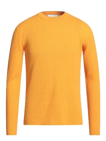 LUCQUES Wool Crewneck Sweater - Orange