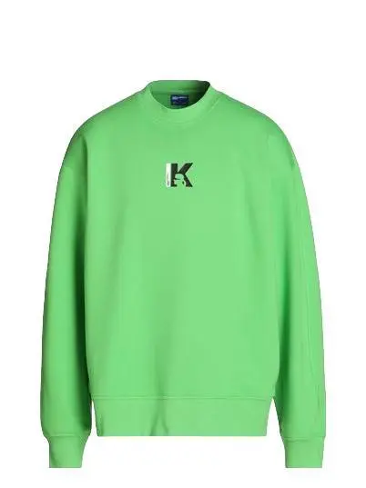 Karl Lagerfeld Klj Relaxed Seamed Sweatshirt - Green