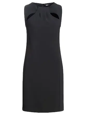 HANITA Mini Trapeze Dress - Black