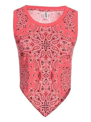 Moschino Paisley-print Sleeveless Top - Red