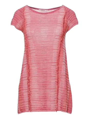 KANGRA Short Sleeve Sweater - Pink
