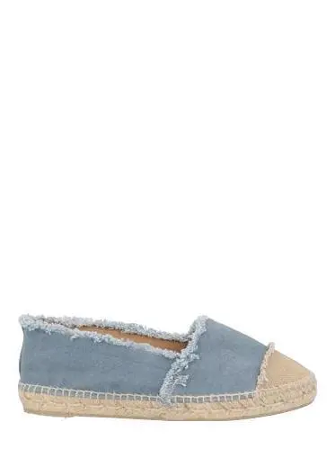CastaÑer Espadrilles With Fringes - Slate Blue