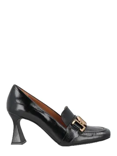 BRUNO PREMI Leather Pumps With Appliqués - Black