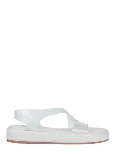 GIANVITO ROSSI Flat Sandals - Transparent